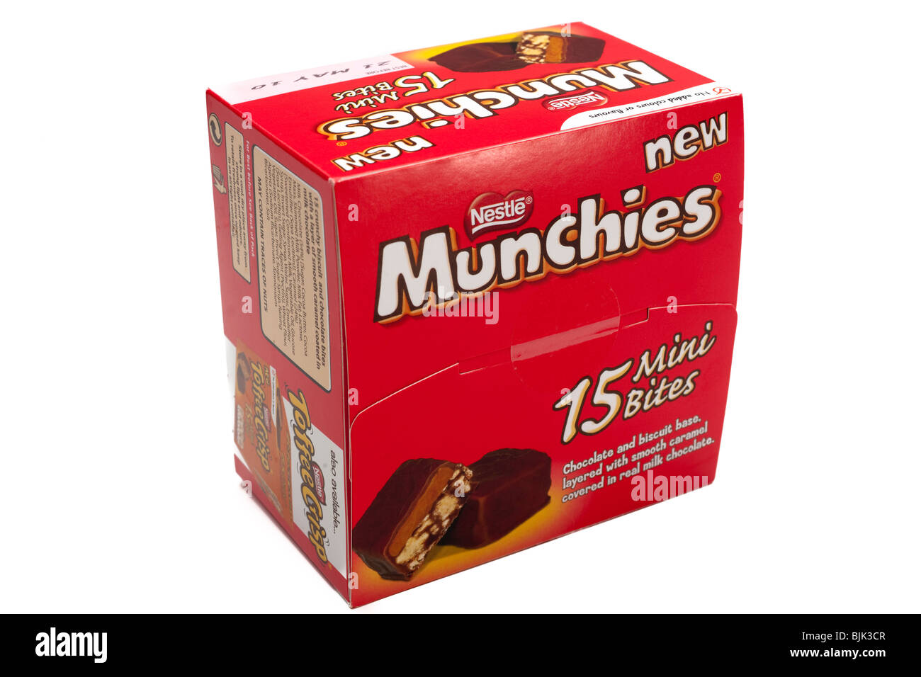 Box of New Nestle 15 mini bite sized Munchies Stock Photo - Alamy