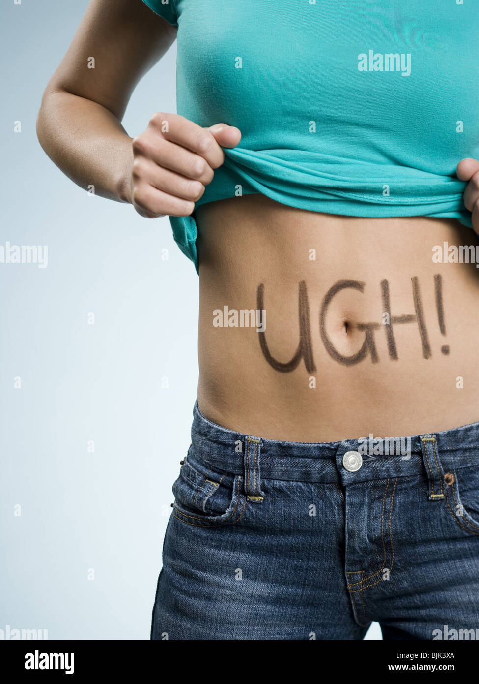 Abdomen vertical hi-res stock photography and images - Alamy