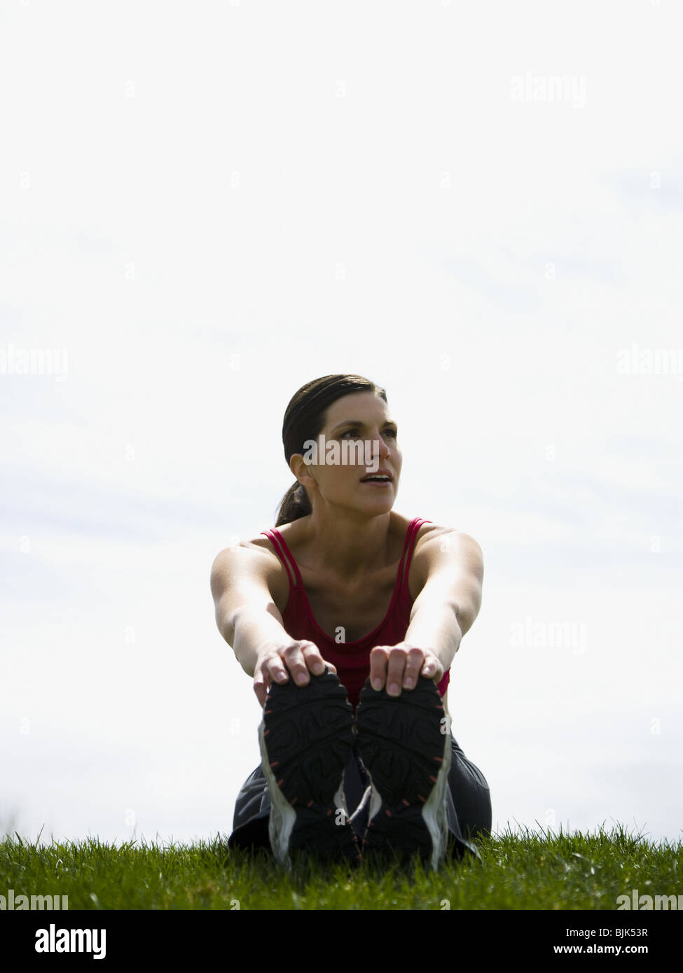 Full length stock stretching hi-res stock photography and images - Alamy