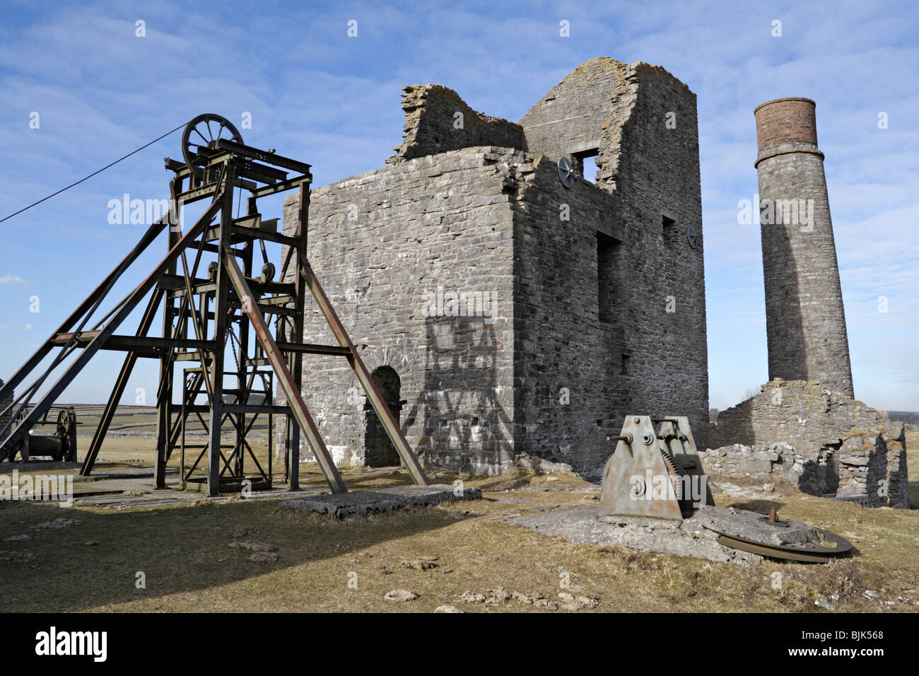 Magpie Mine Peak District Derbyshire High Resolution Stock Photography ...