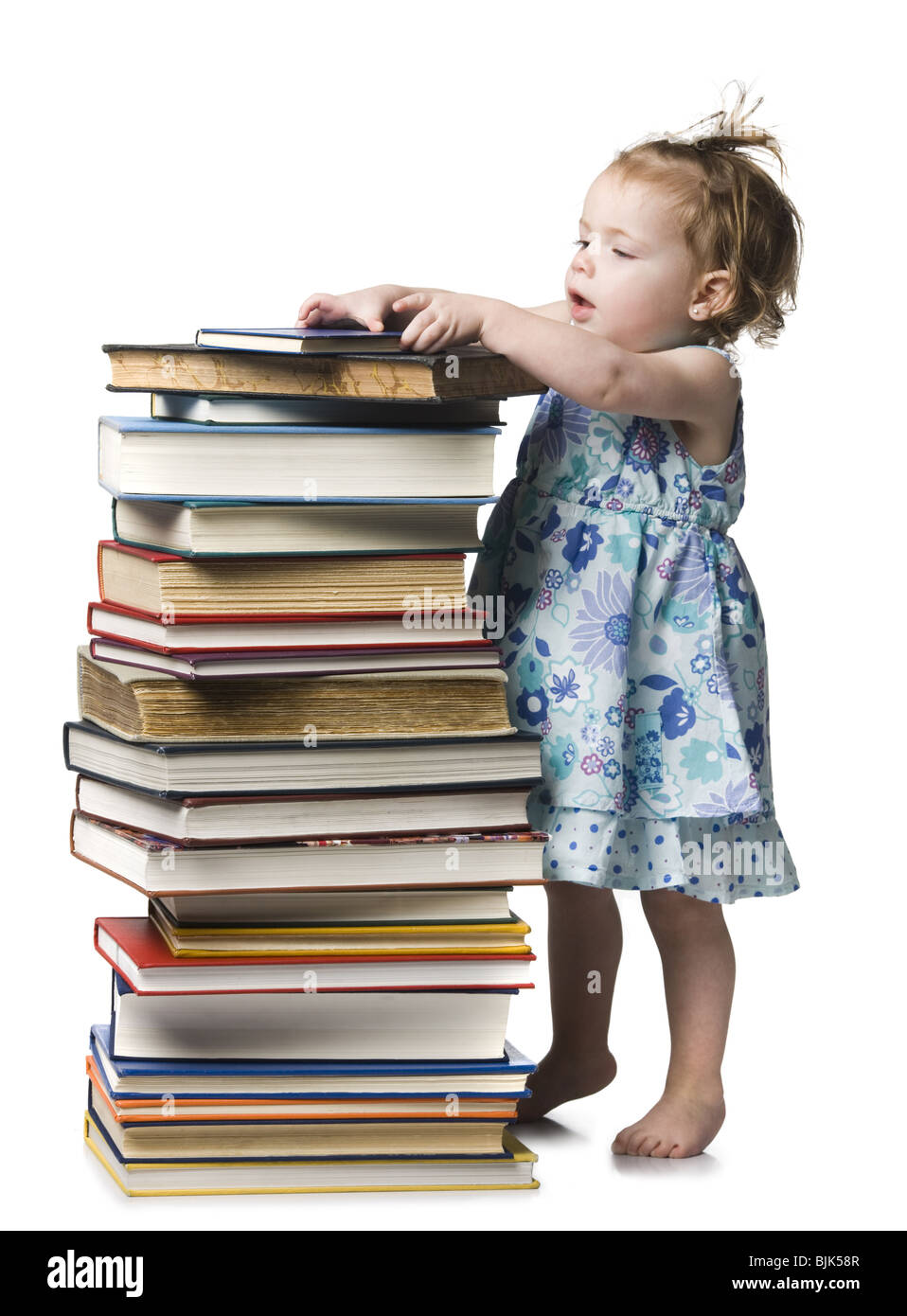 Stack of children books cut out hi-res stock photography and images - Alamy