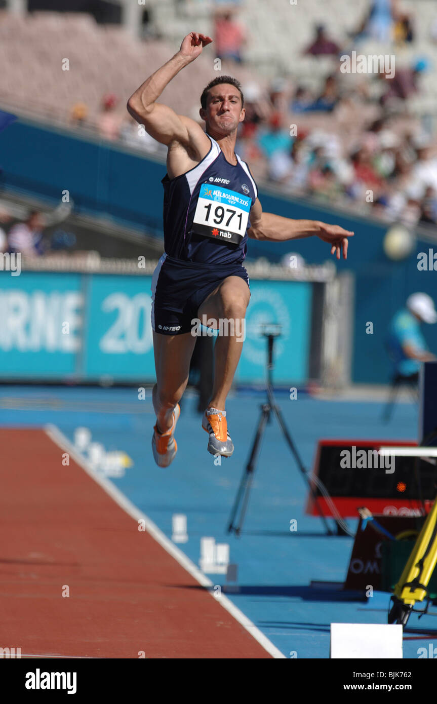 Athletics long jump hi-res stock photography and images - Alamy
