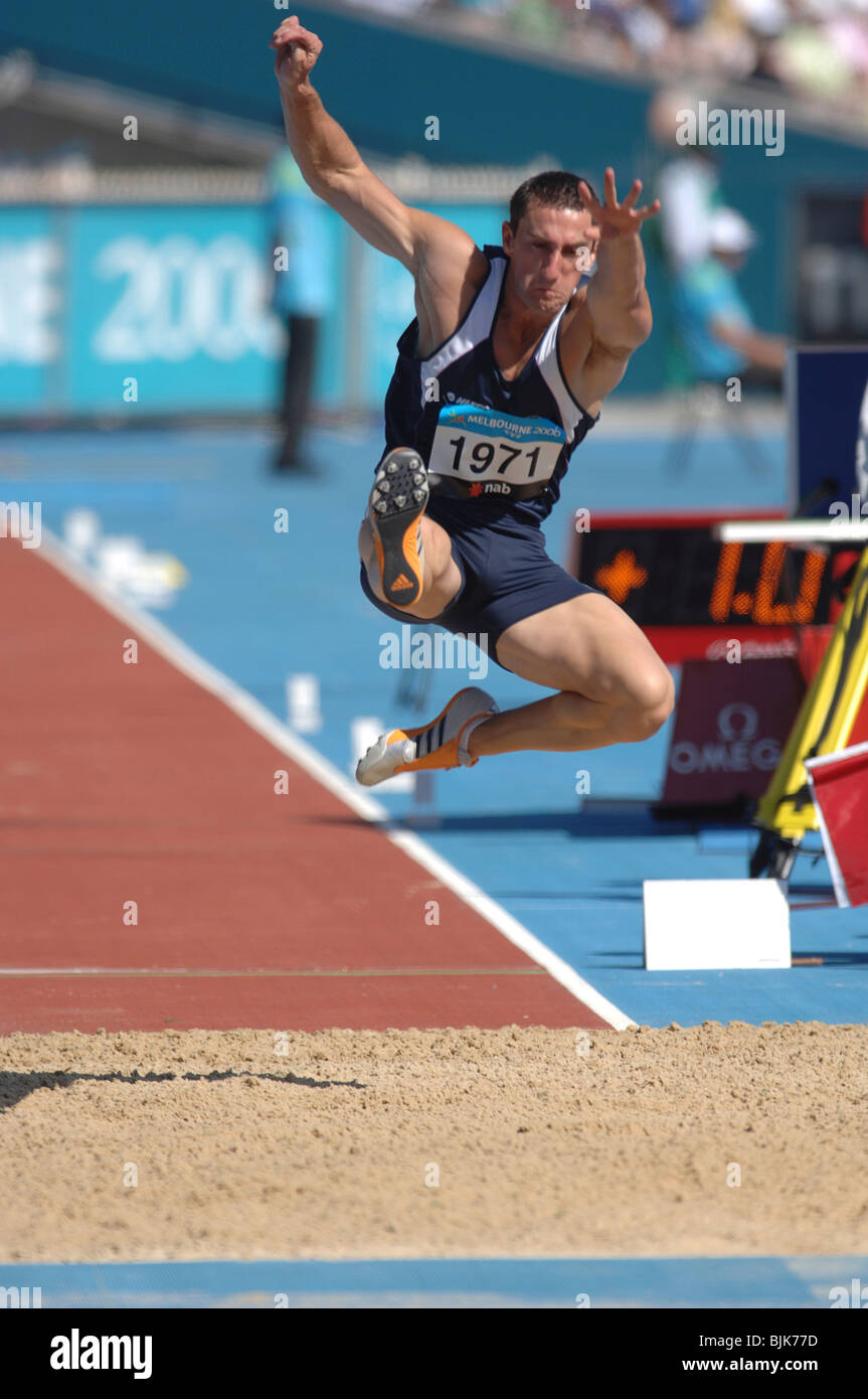Sport Athletics Long Jump Stock Photo - Alamy