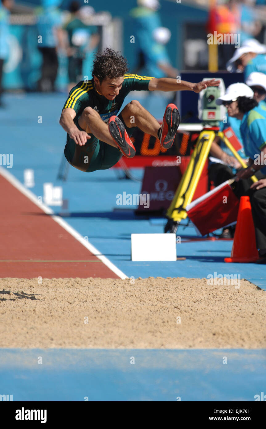 Athletics long jump hi-res stock photography and images - Alamy