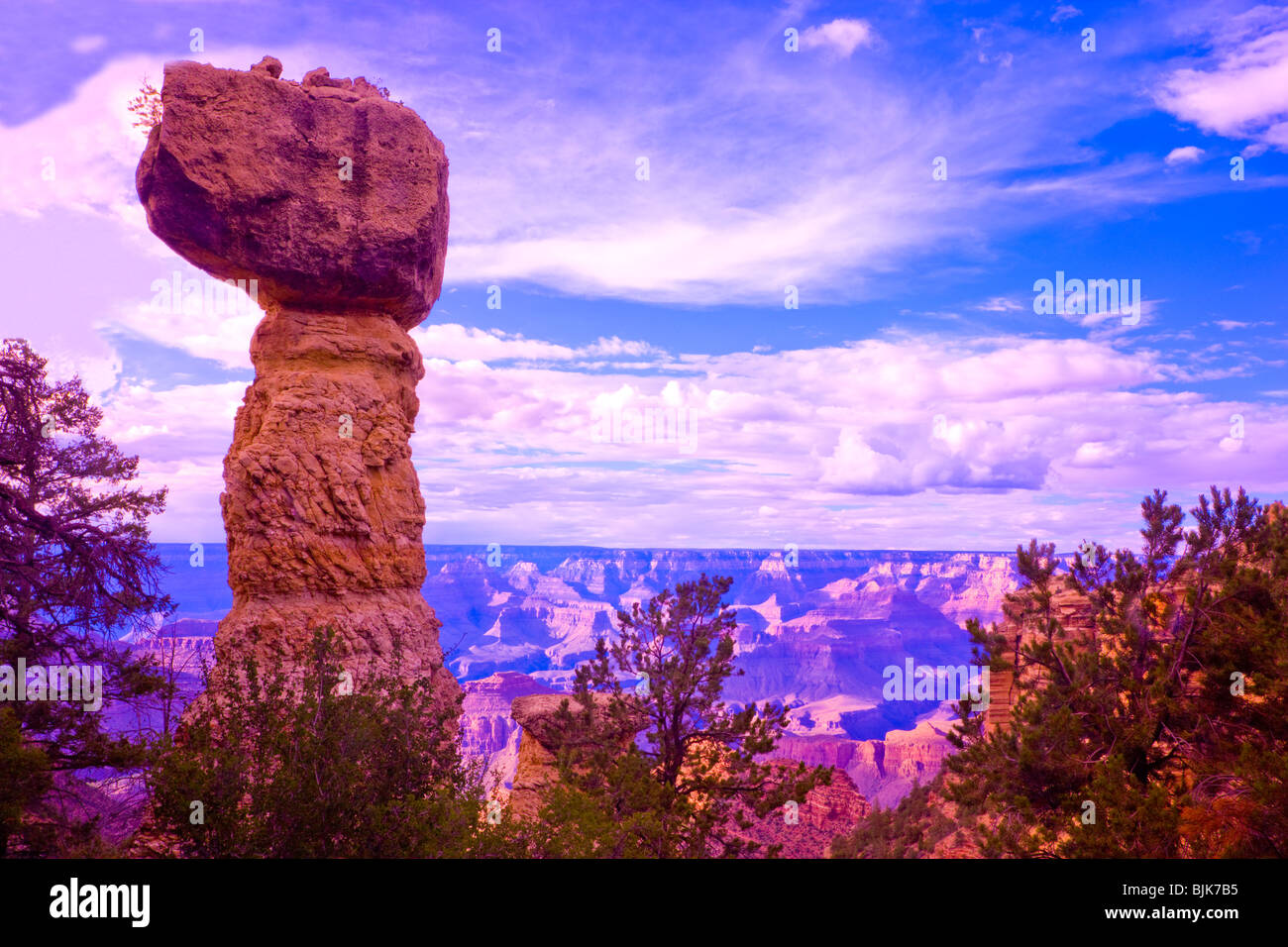 Pinnacle on South Rim, Grand Canyon National Park, Arizona, Kaibab ...