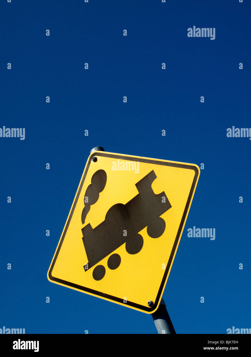 Railroad sign australia hi-res stock photography and images - Alamy