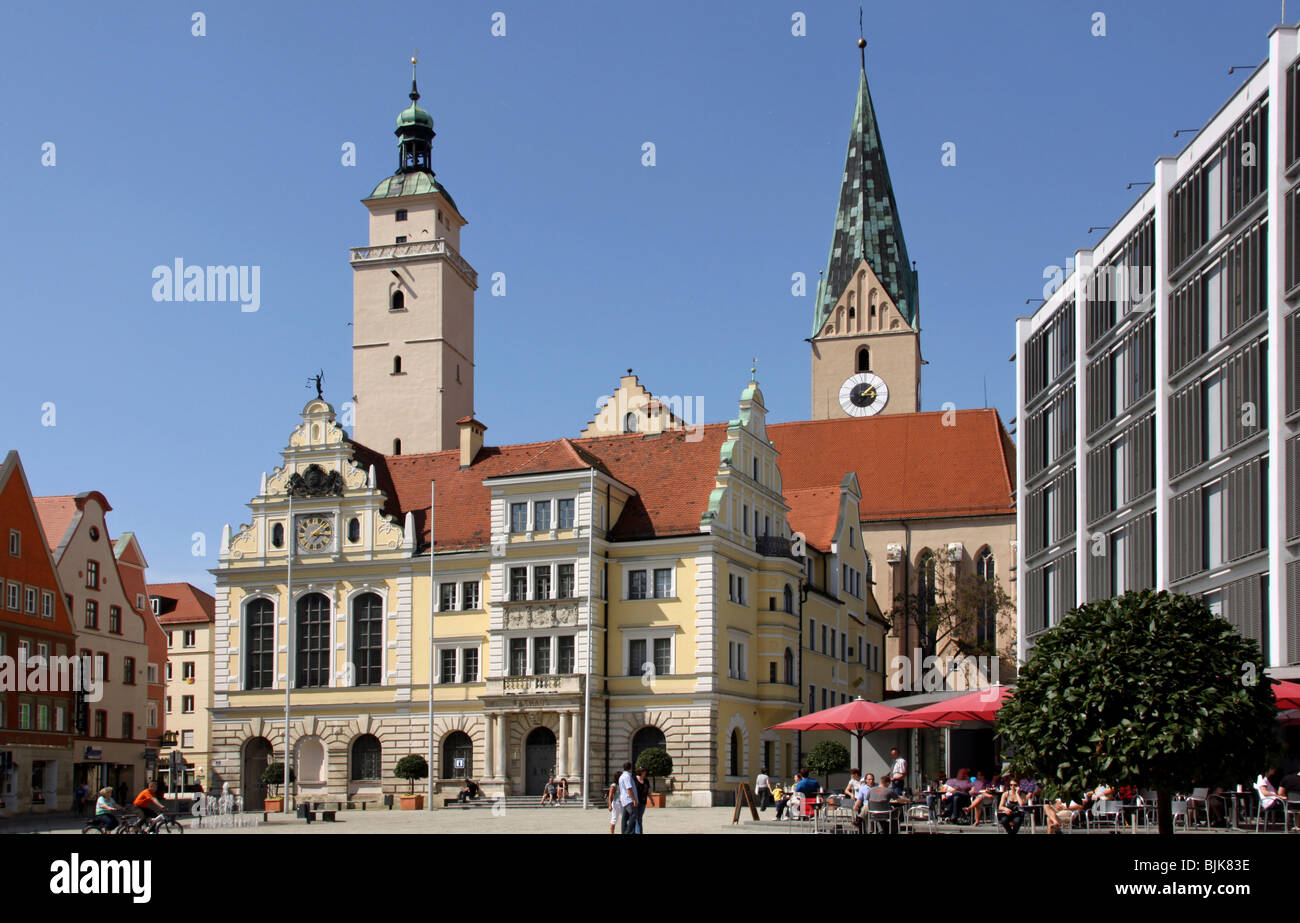 Old town hall, Ingolstadt, Bavaria, Germany, Europe Stock Photo - Alamy
