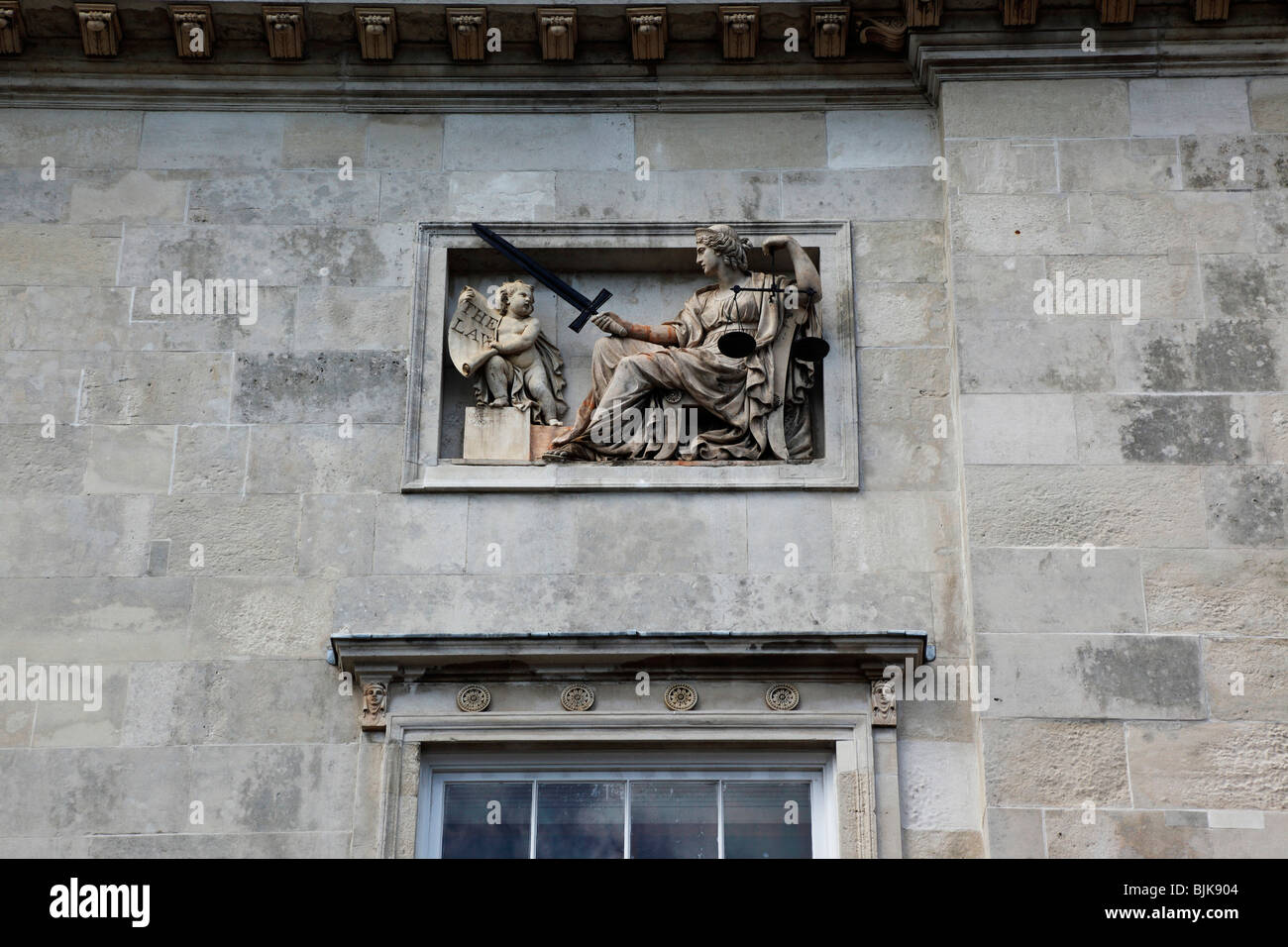 England, East Sussex, Lewes, High Street, Crown Court Building Stock ...