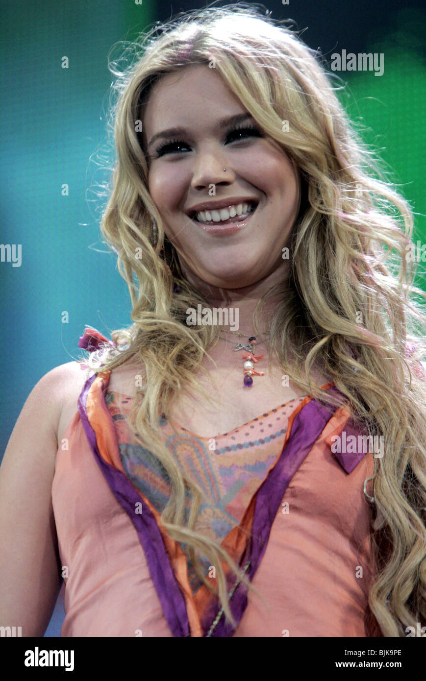 JOSS STONE LIVE 8 HYDE PARK LONDON ENGLAND 02 July 2005 Stock Photo - Alamy