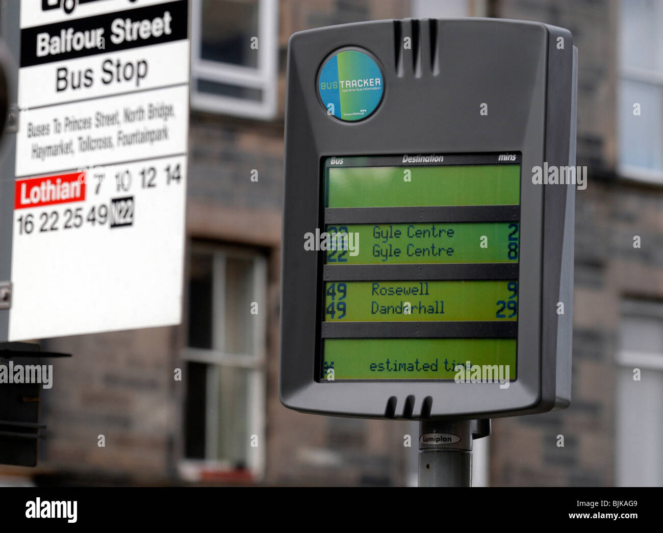 Bus lane edinburgh hi-res stock photography and images - Alamy