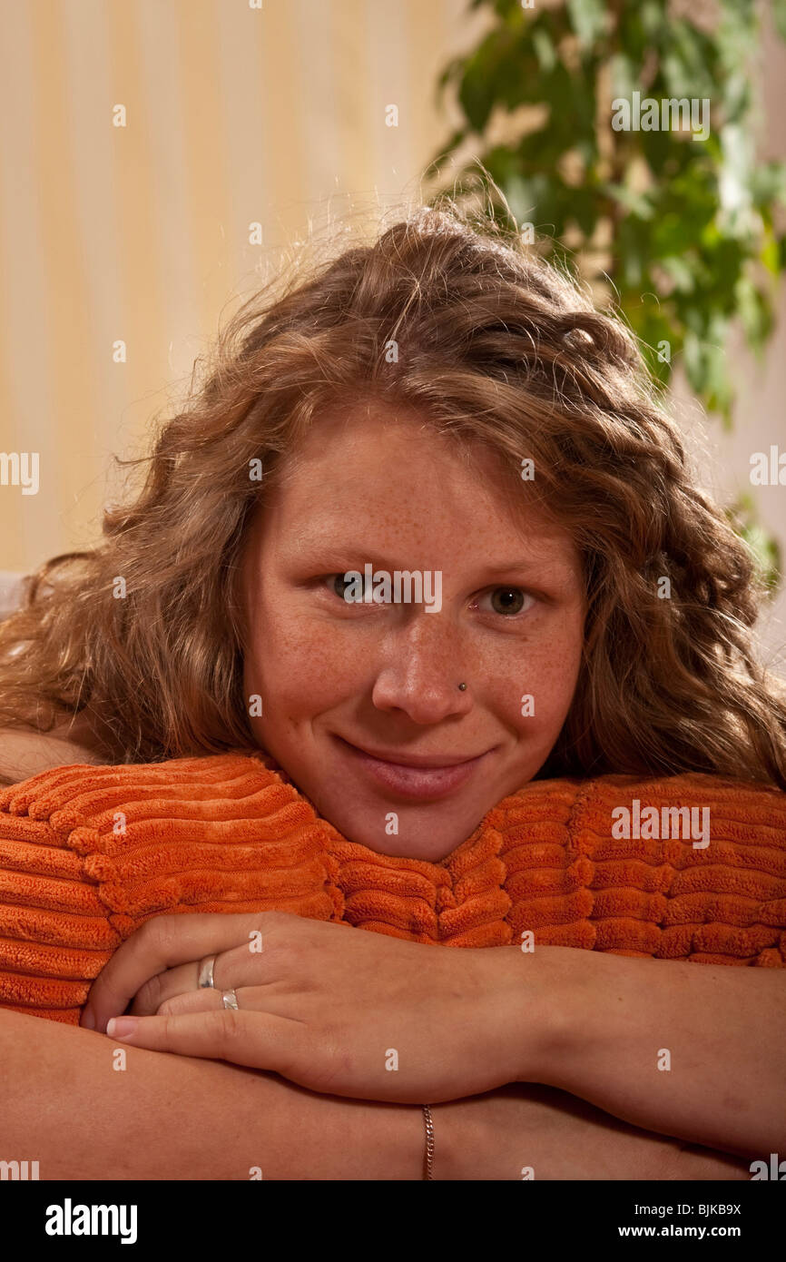 Sassy portrait of a woman Stock Photo - Alamy