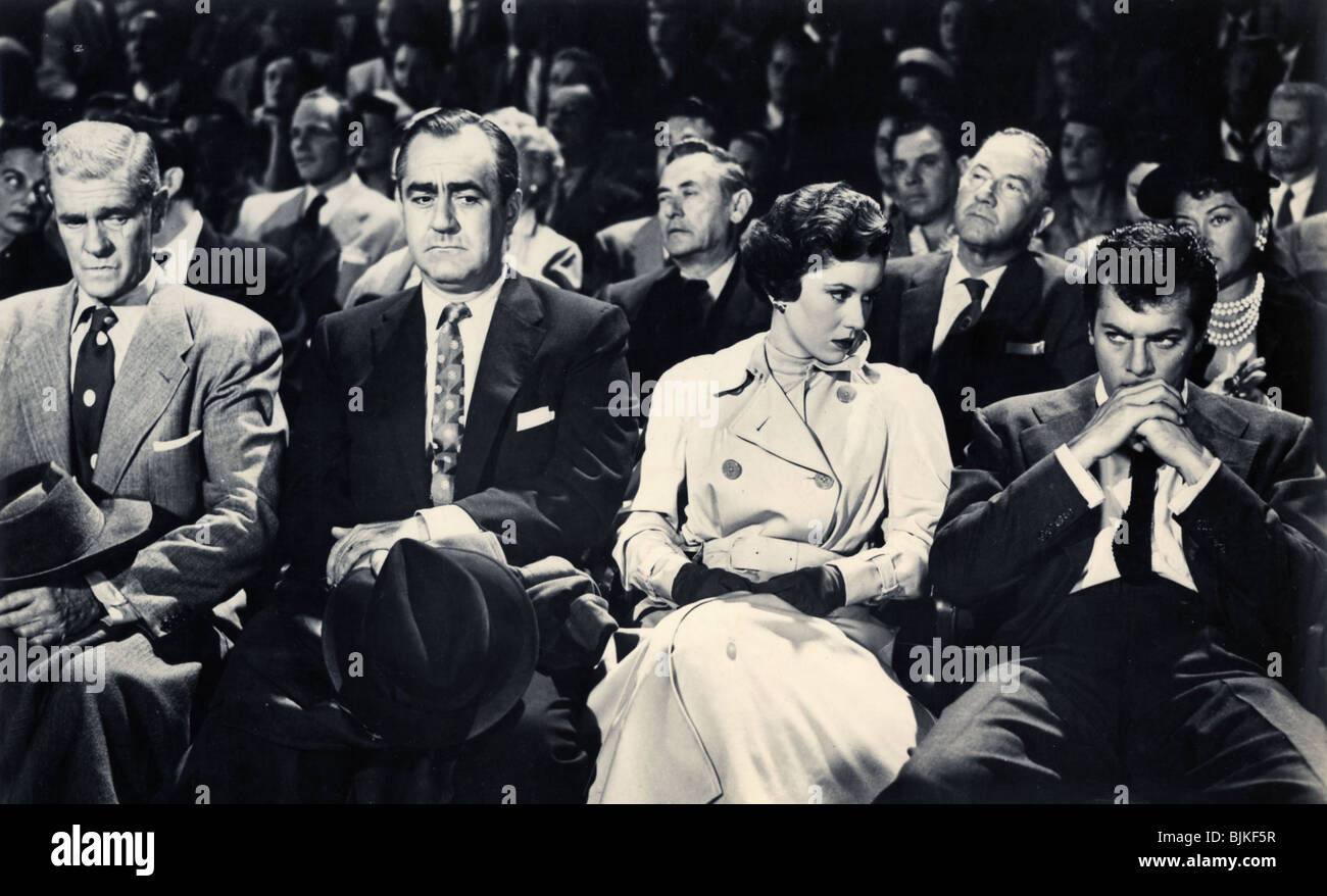 THE SQUARE JUNGLE (1955) TONY CURTIS, PAT CROWLEY, ERNEST BORGINE JERRY ...