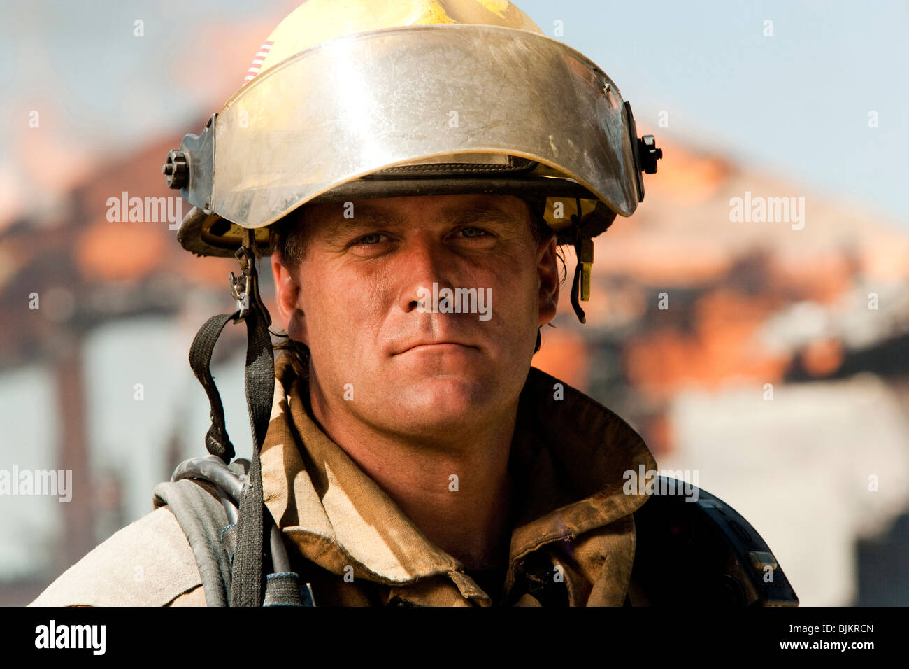 Closeup fire fighter work hi-res stock photography and images - Alamy