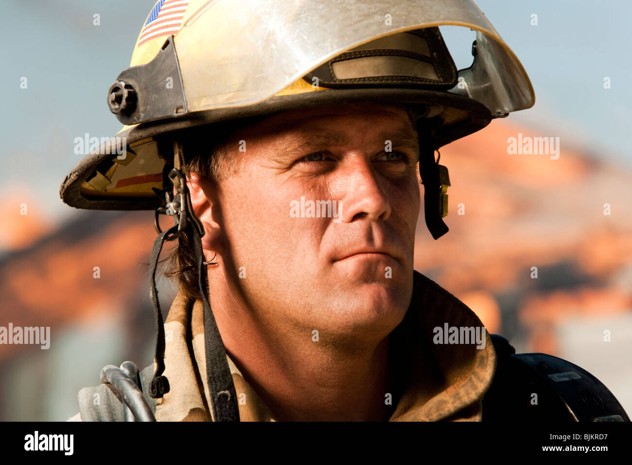 Fire fighter at work hi-res stock photography and images - Alamy