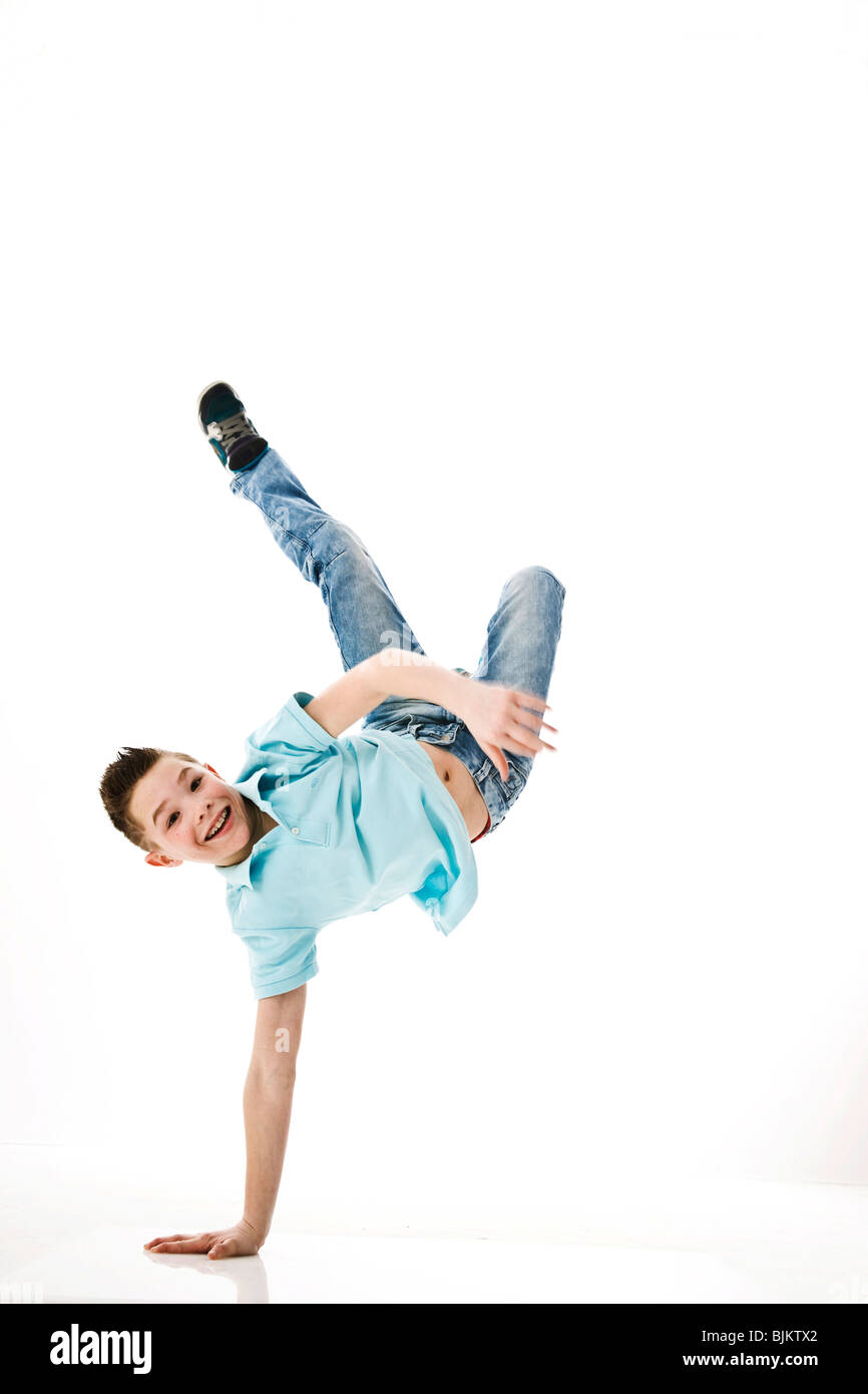 Male dancer leaping hi-res stock photography and images - Alamy