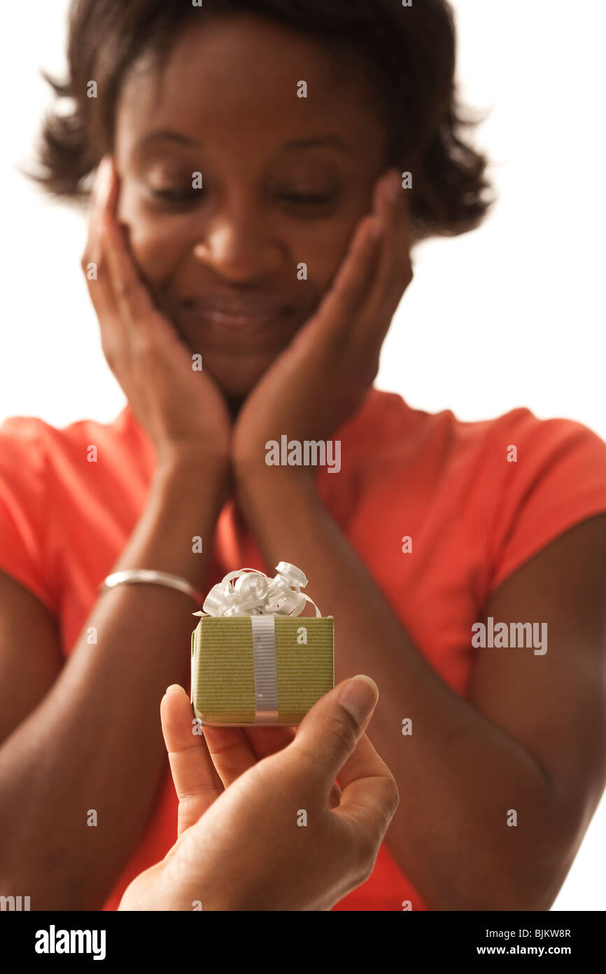 Engagement presents hi-res stock photography and images - Alamy
