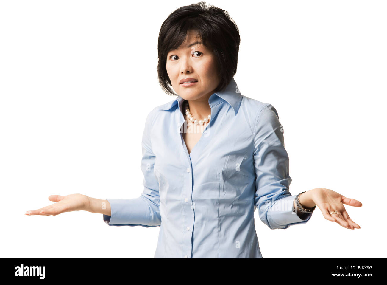 Shrug gestures hi-res stock photography and images - Alamy