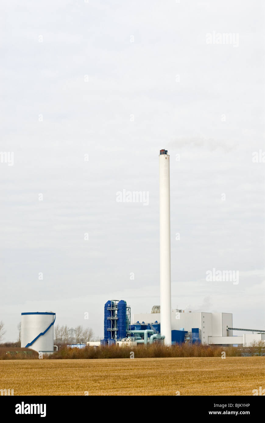 Danish Powerplant, Maarbjerg plant, at Holstebro, Denmark Stock Photo ...