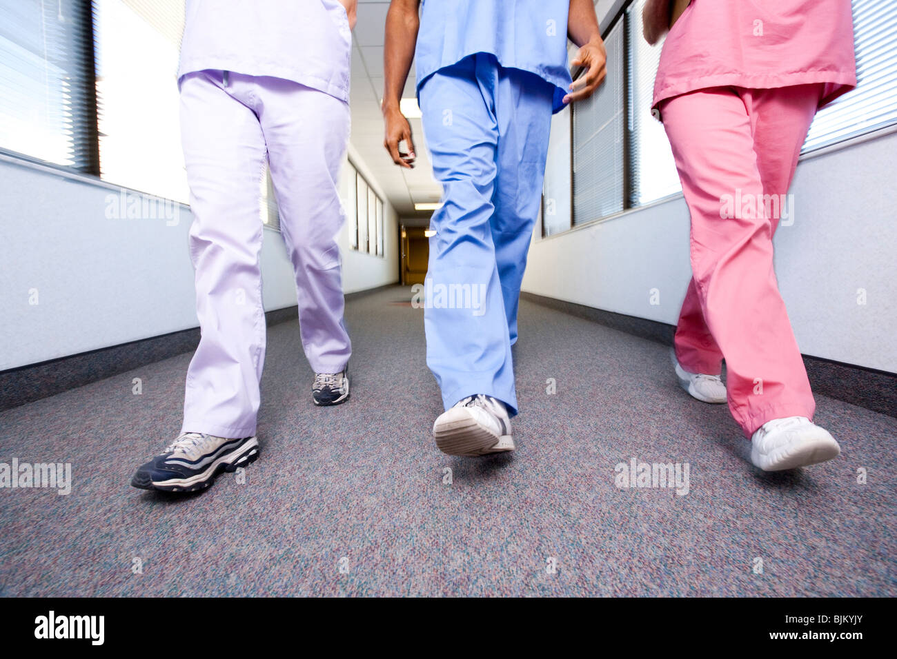 Nurses wear uniform hi-res stock photography and images - Alamy