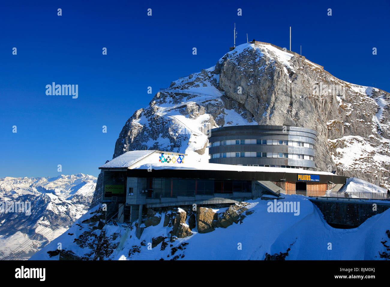 Hotel Bellevue Pilatus Mount Pilatus Swiss mountains scenery ...