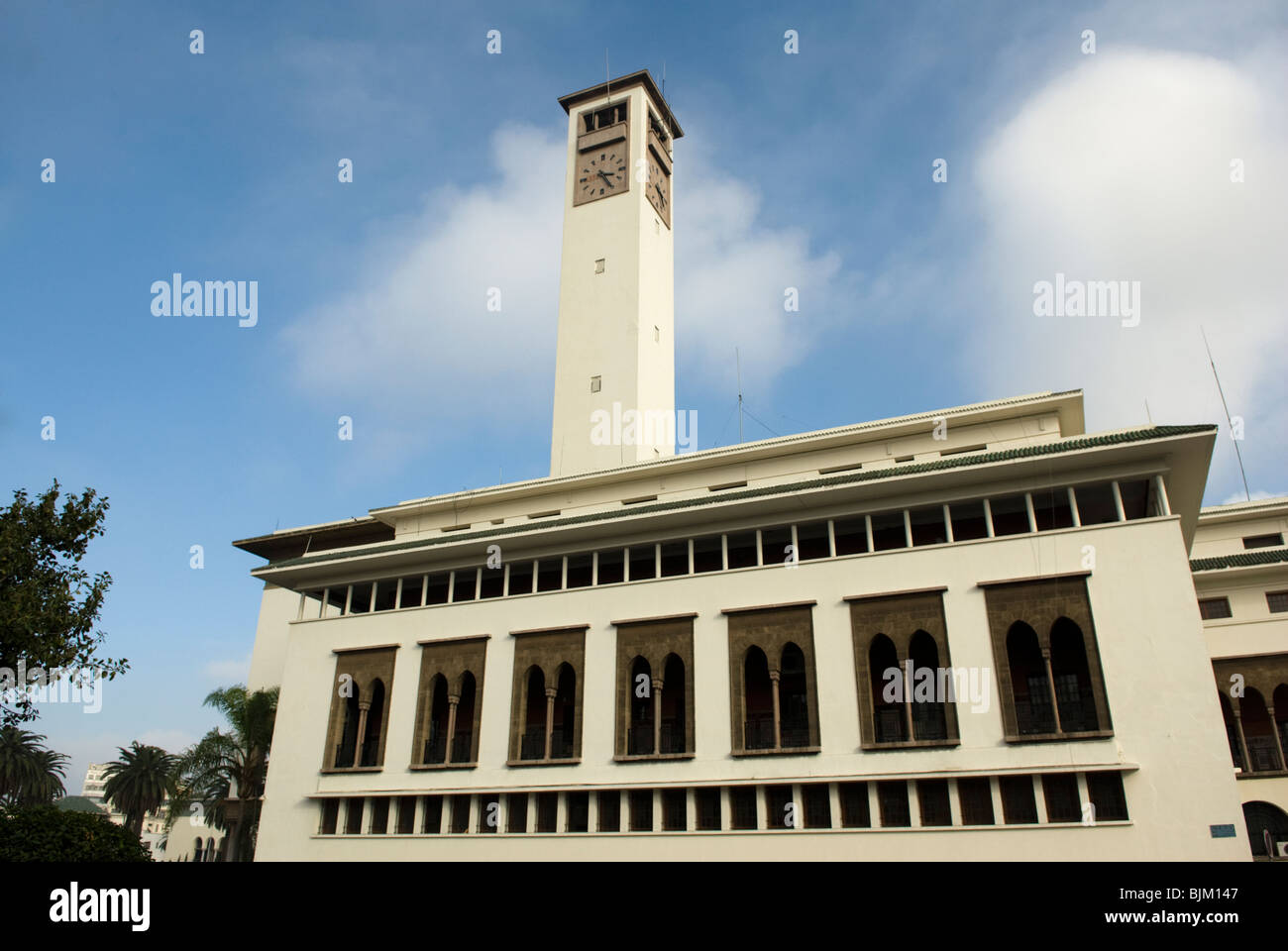 The Wilaya building, Casablanca, Morocco Stock Photo - Alamy