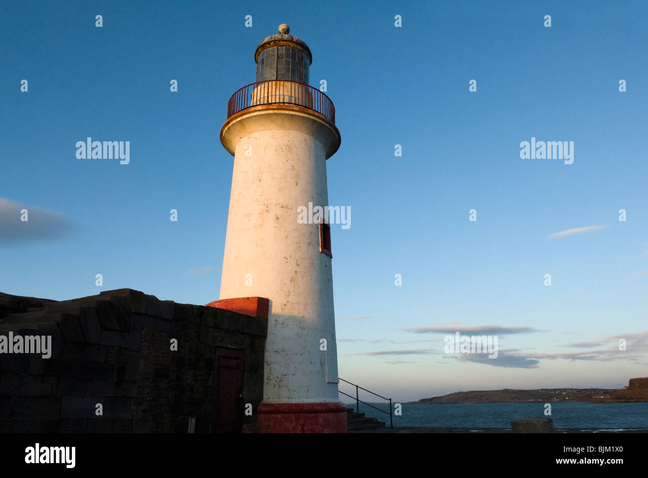 West Pier Lighthouse, Whitehaven, Cumbria, England Stock Photo - Alamy