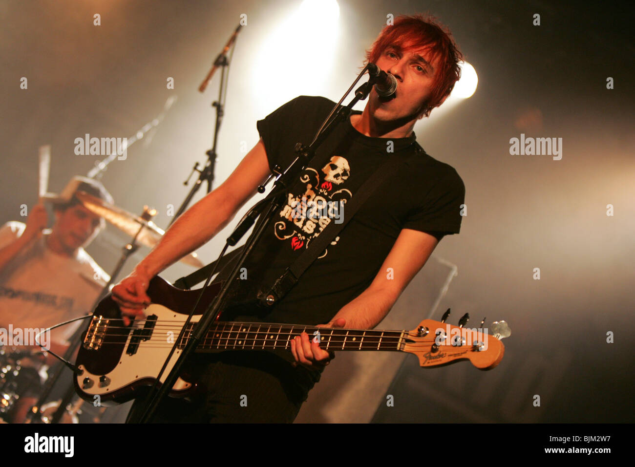 Daniel Friedl, singer and guitarist of the German punk rock band Itchy ...