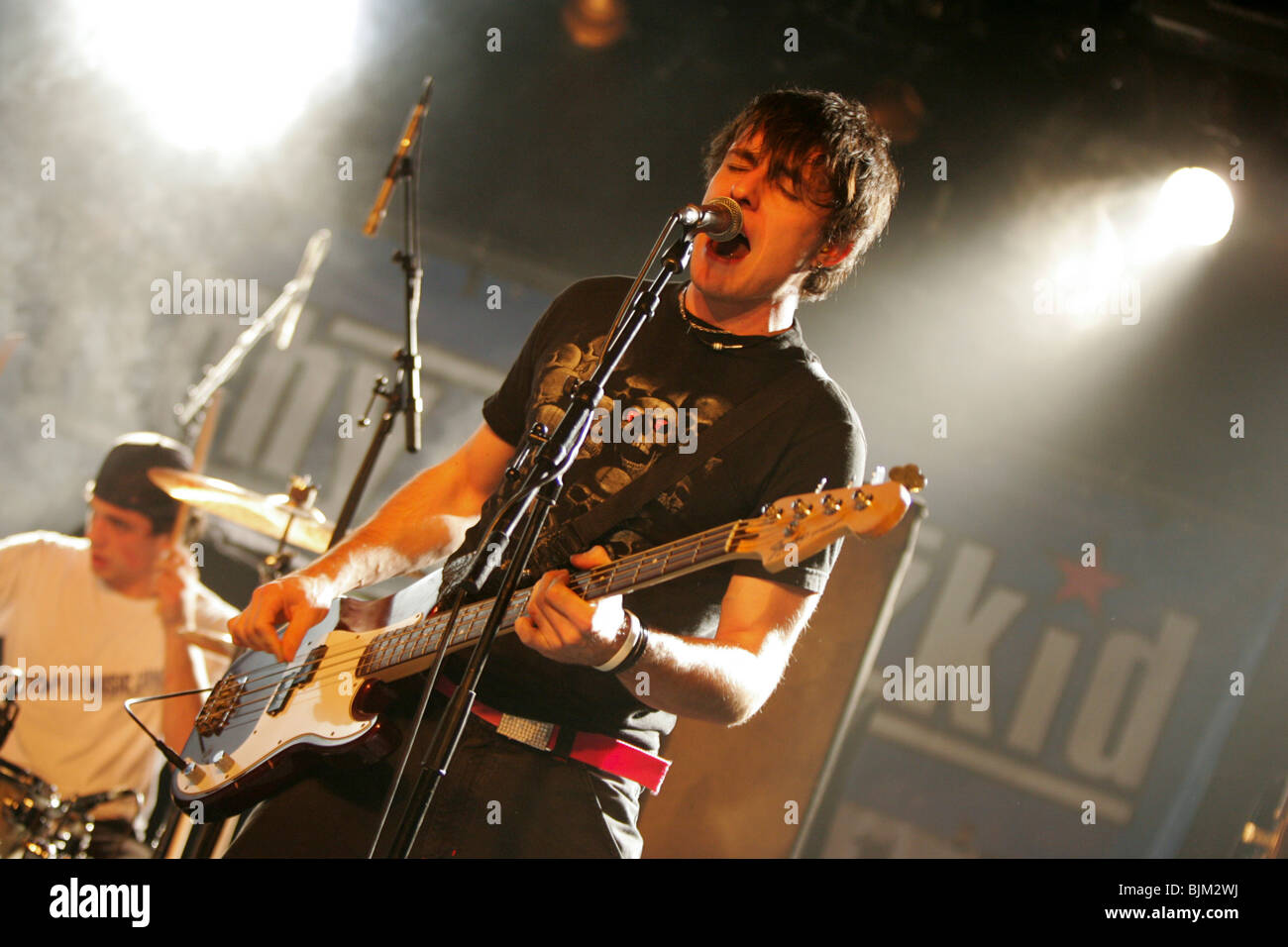 Sebastian Hafner, singer and guitarist of the German punk rock band ...
