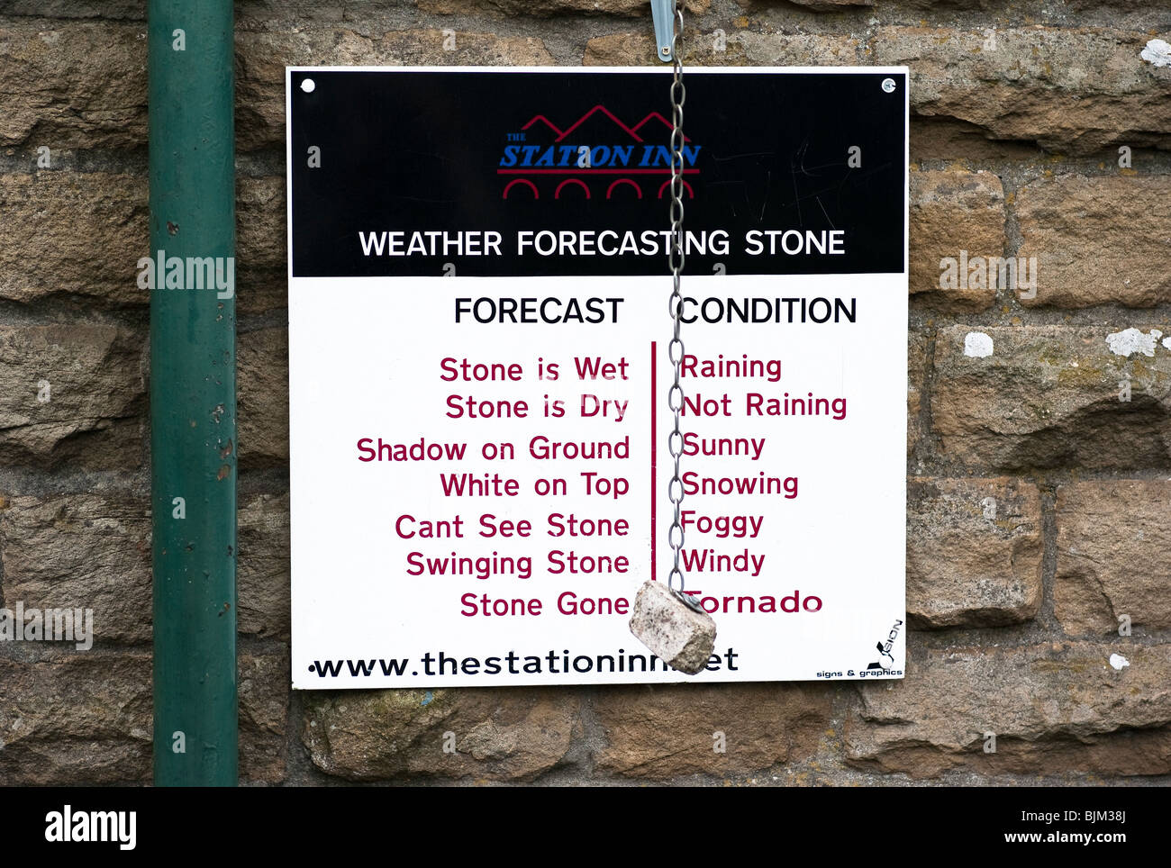 Weather forecasting stone hi-res stock photography and images - Alamy