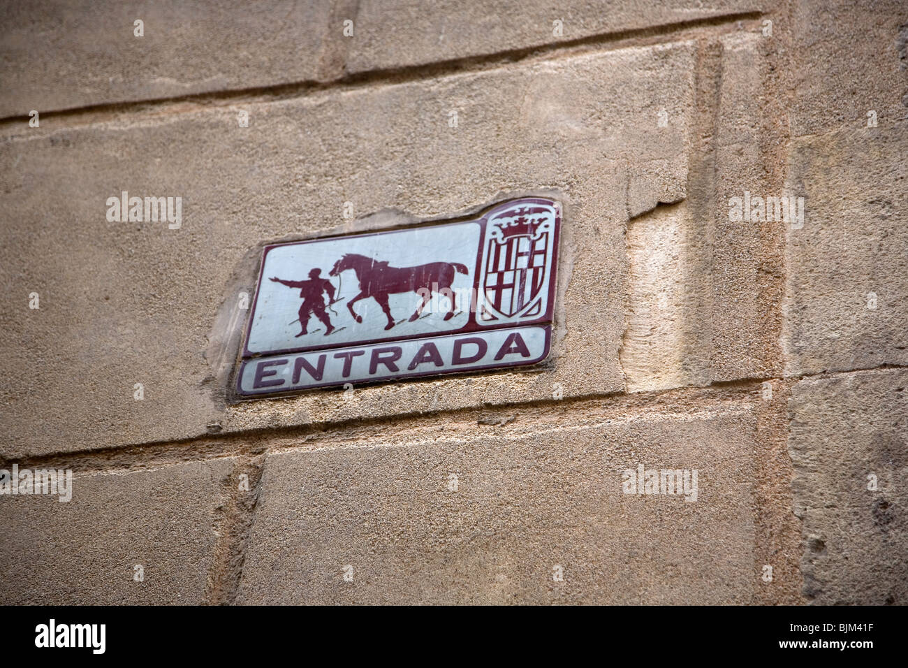 Sign roman road hi-res stock photography and images - Alamy