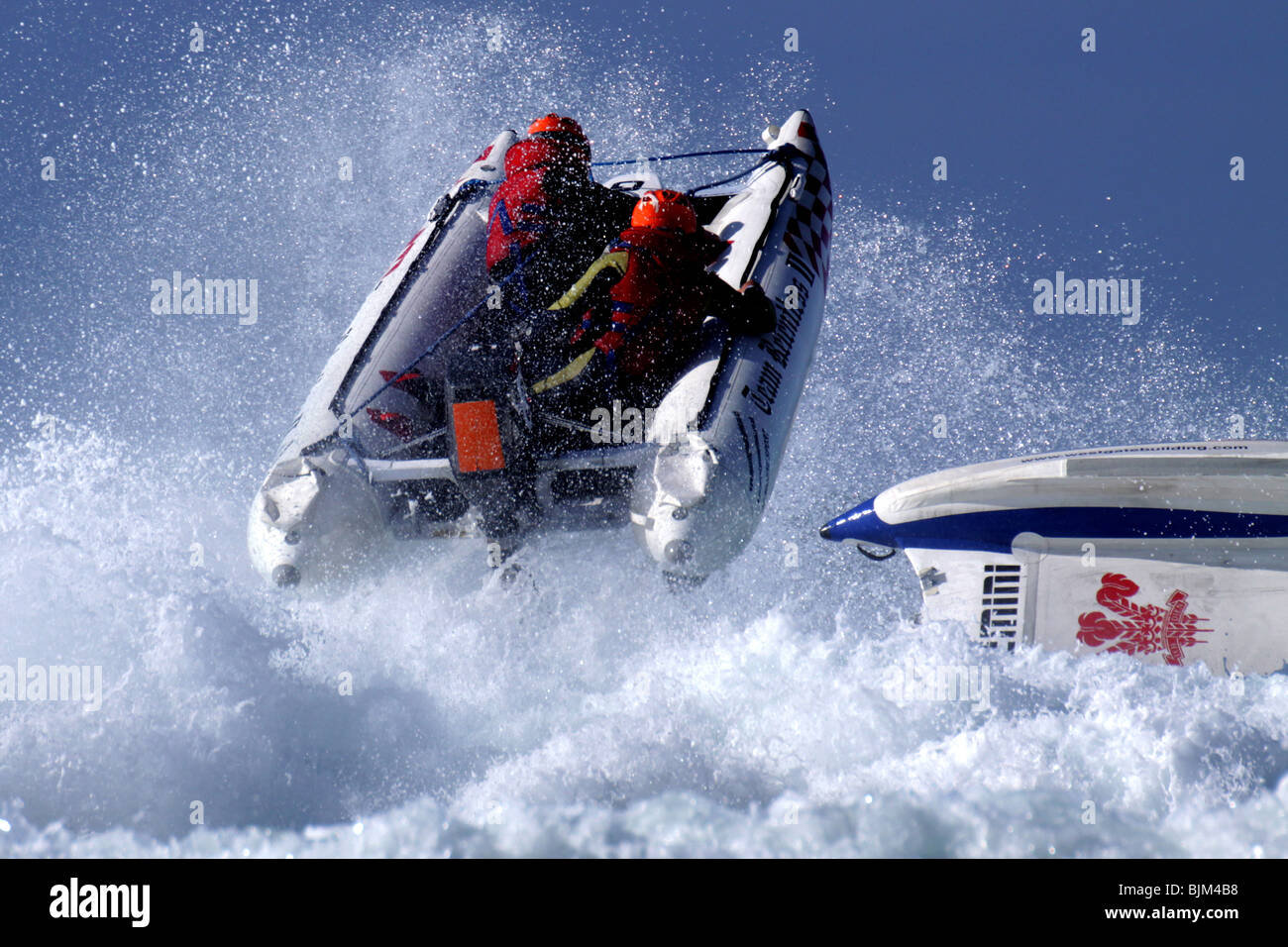 Zapcat Racing Watergate Bay North Cornwall Stock Photo - Alamy