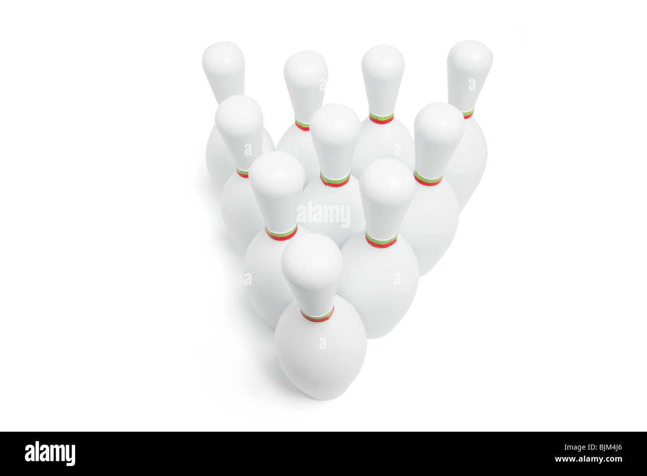 Miniature Bowling Pins Stock Photo - Alamy