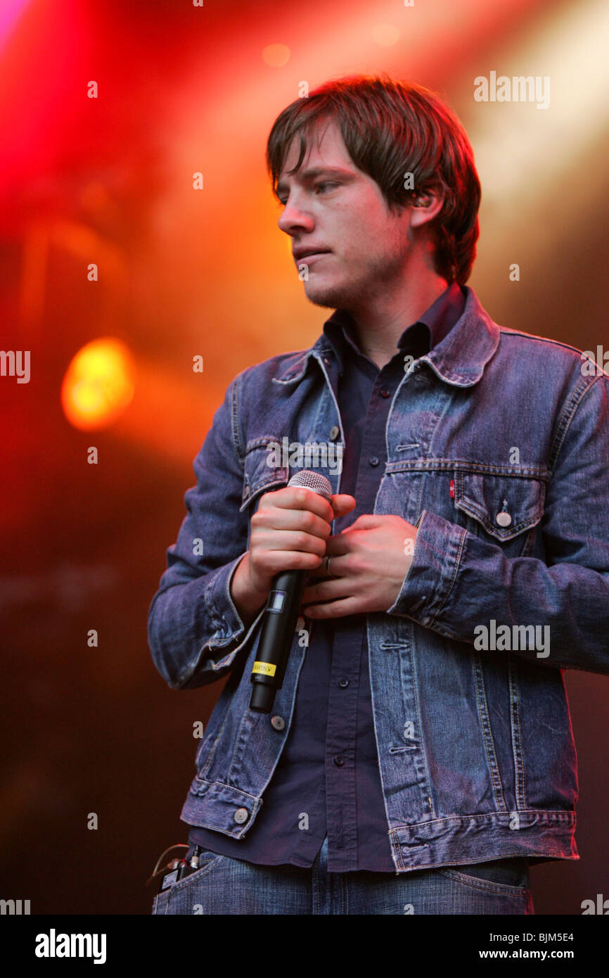 Martin Vandreier aka "Doktor Renz", singer of the German Hip Hop band ...