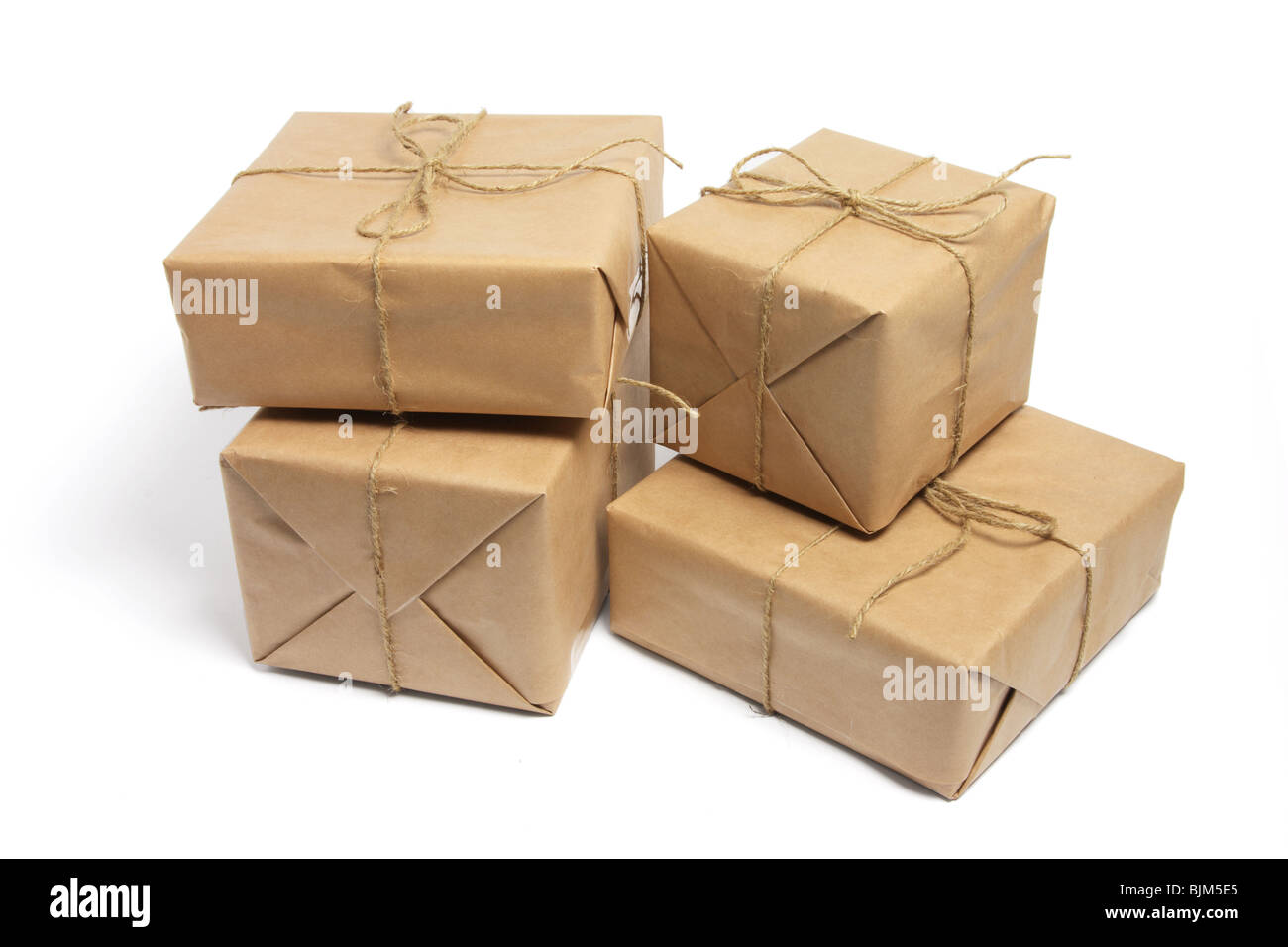 Stack packages hi-res stock photography and images - Alamy