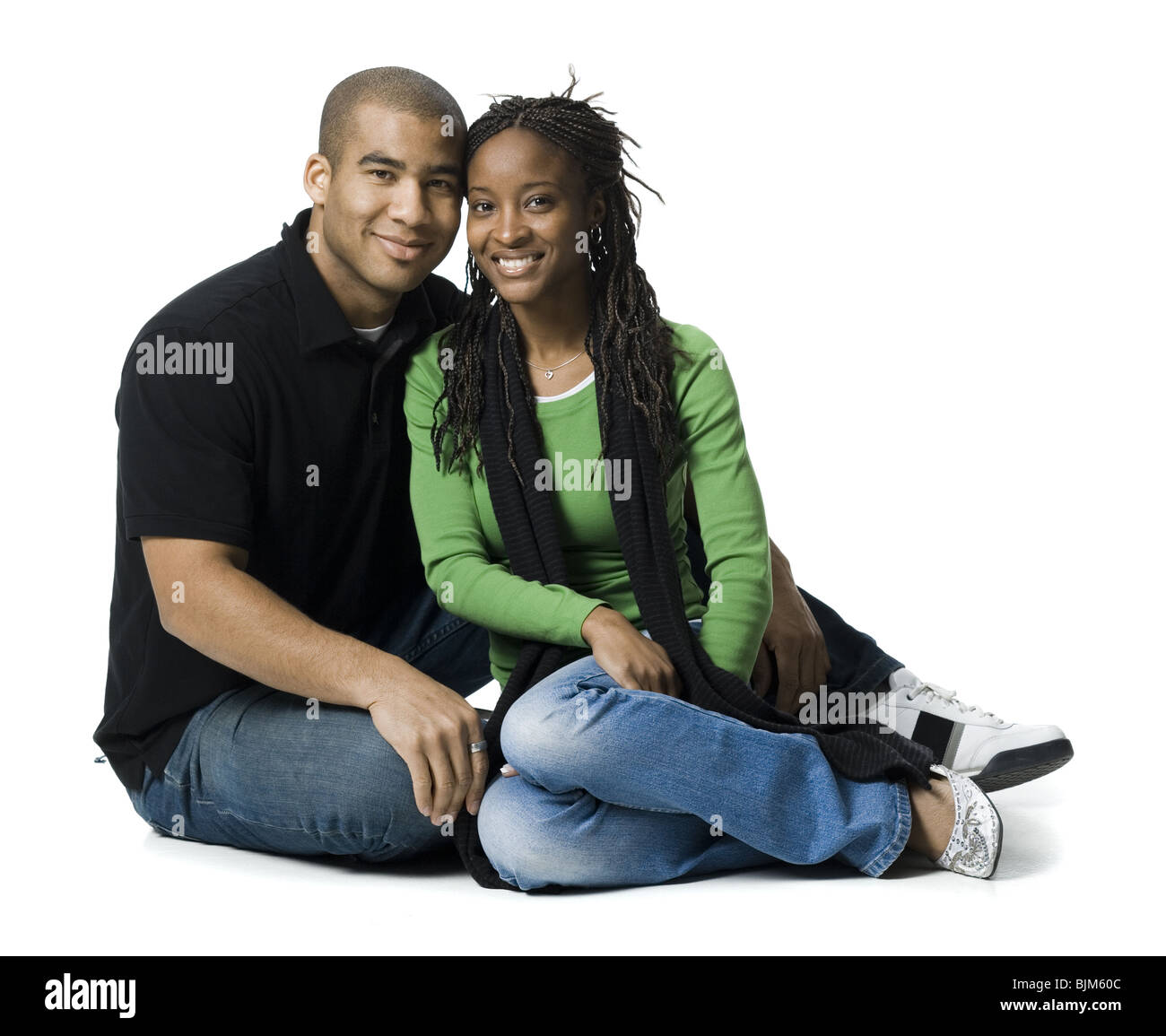 Loving young couple lovers Cut Out Stock Images & Pictures - Alamy