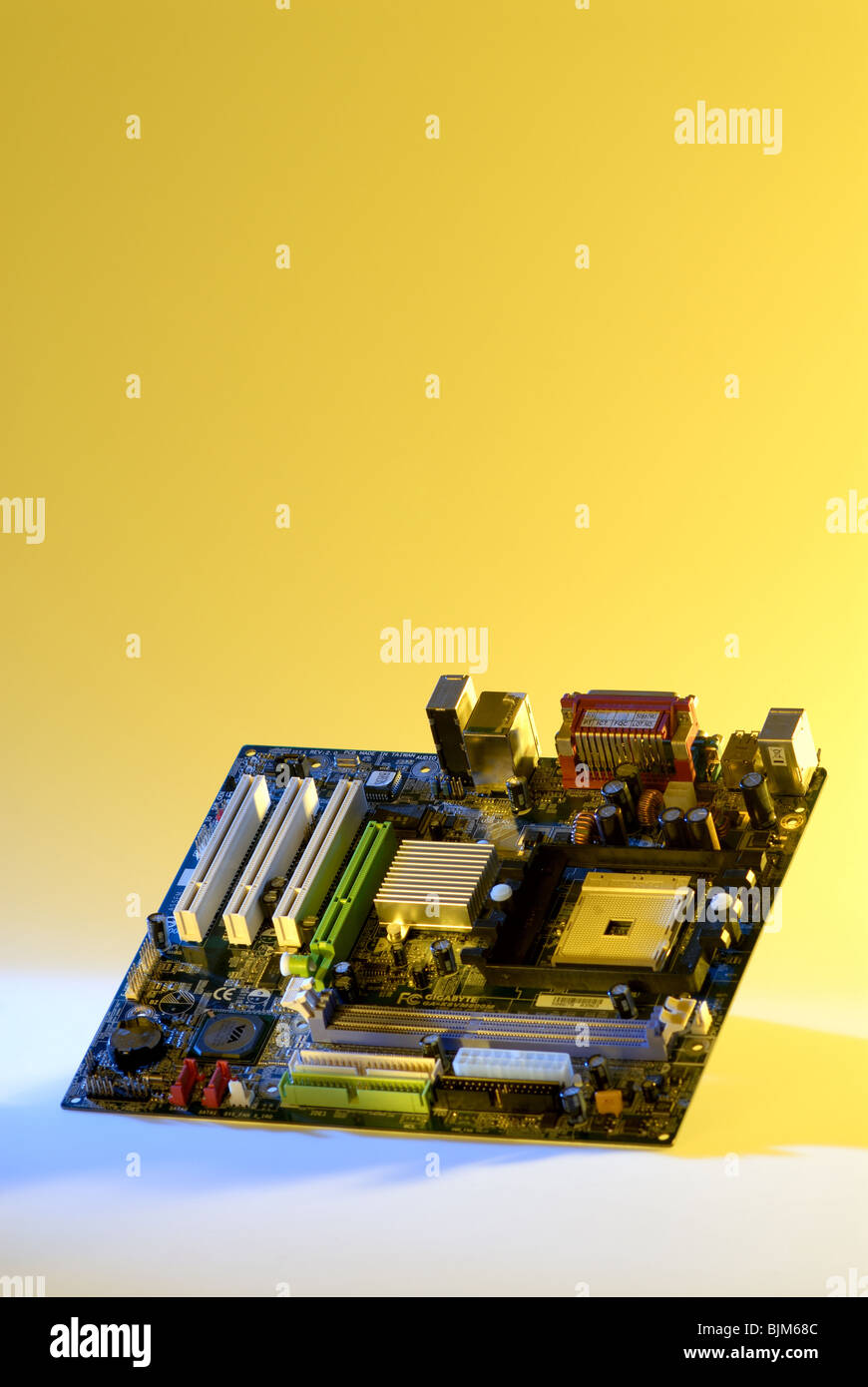 old computer part,mother boards and chips Stock Photo - Alamy