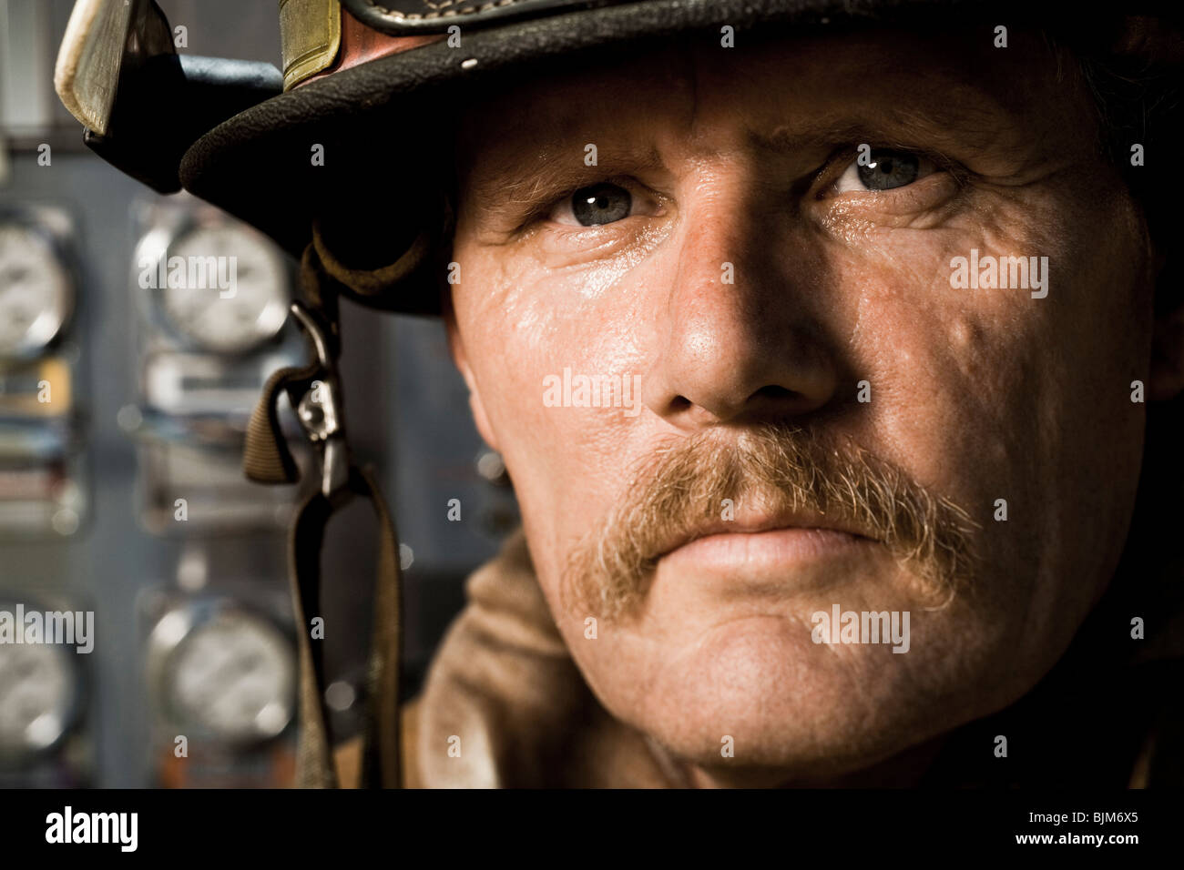Fire engine department control panel hi-res stock photography and ...