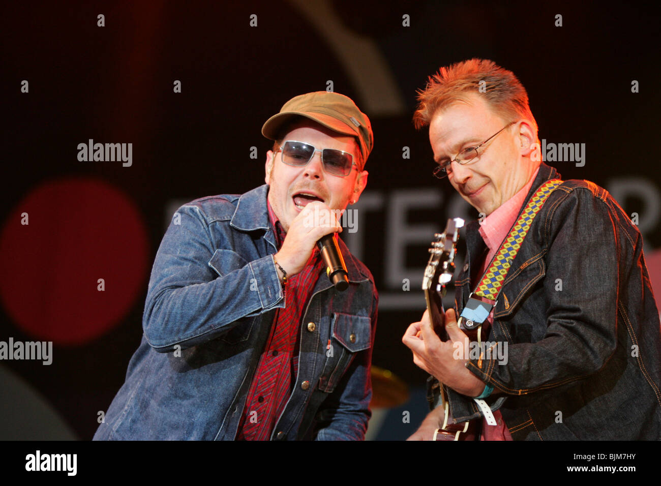 Boris Lauterbach aka "Koenig Boris, singer of the German Hip Hop band ...