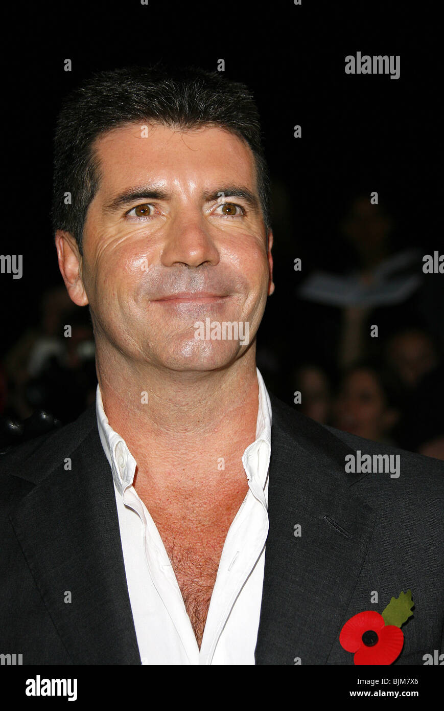 SIMON COWELL NATIONAL TELEVISION AWARDS 2007 THE ROYAL ALBERT HALL ...