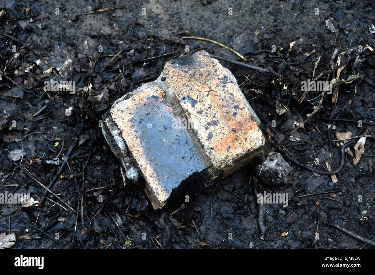 Discarded house bricks Stock Photo - Alamy