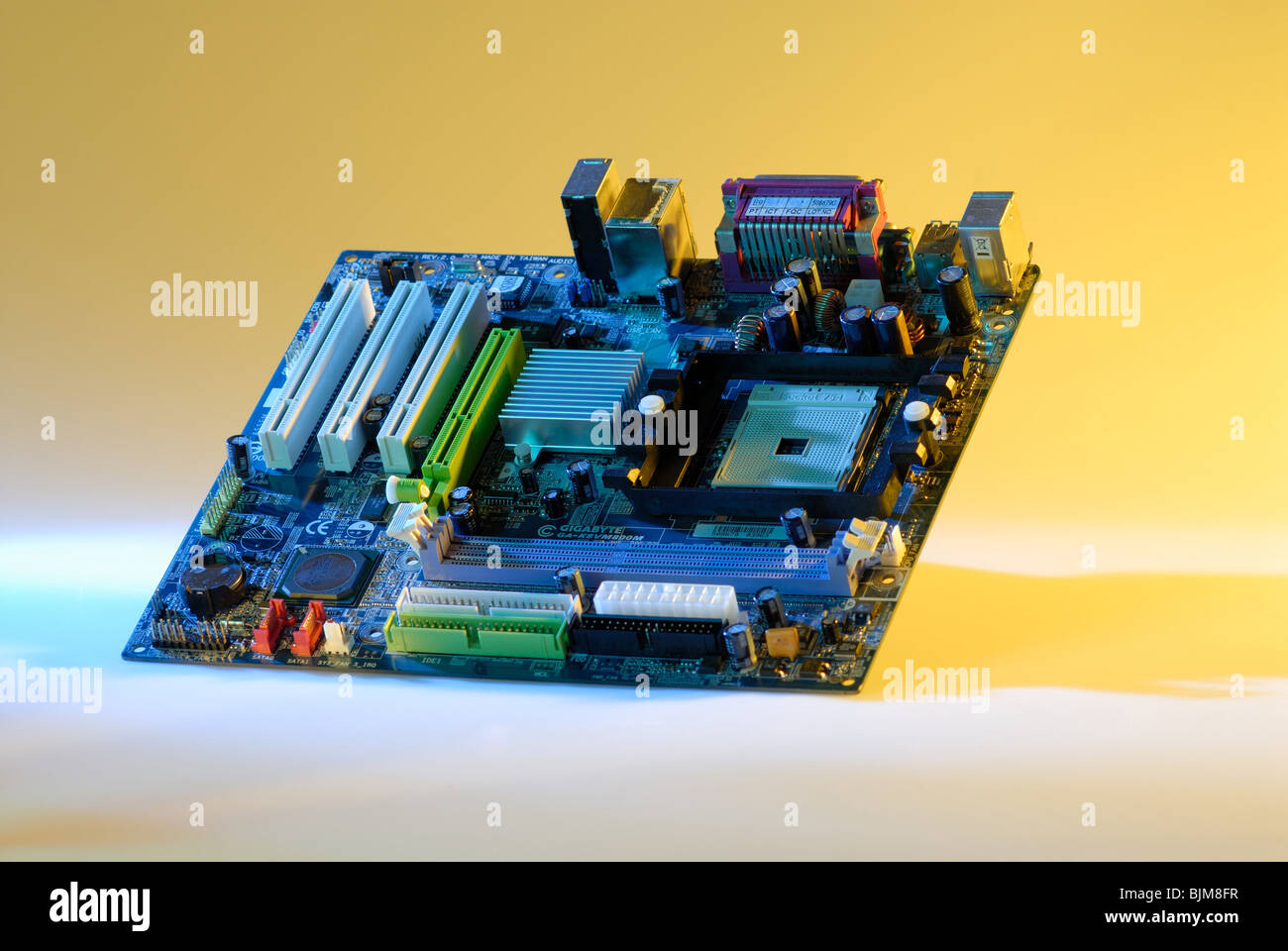 old computer part,mother boards and chips Stock Photo - Alamy