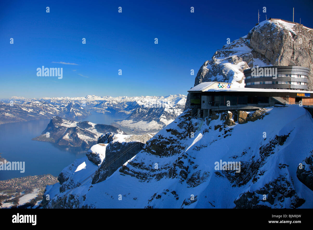 Hotel Bellevue Pilatus Mount Pilatus Swiss mountains scenery ...