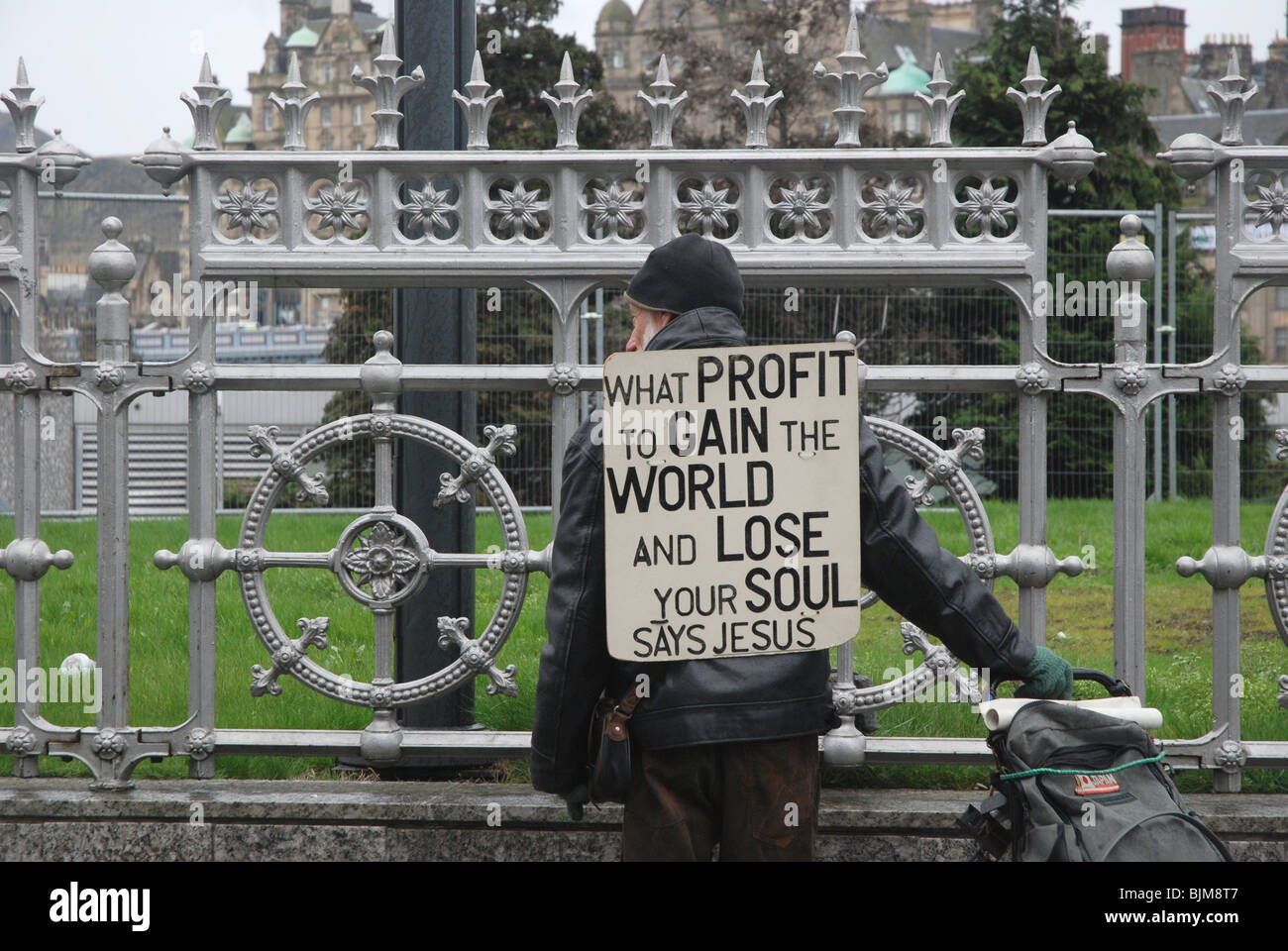 Man Street Preacher Preaching Stock Photos & Man Street Preacher ...