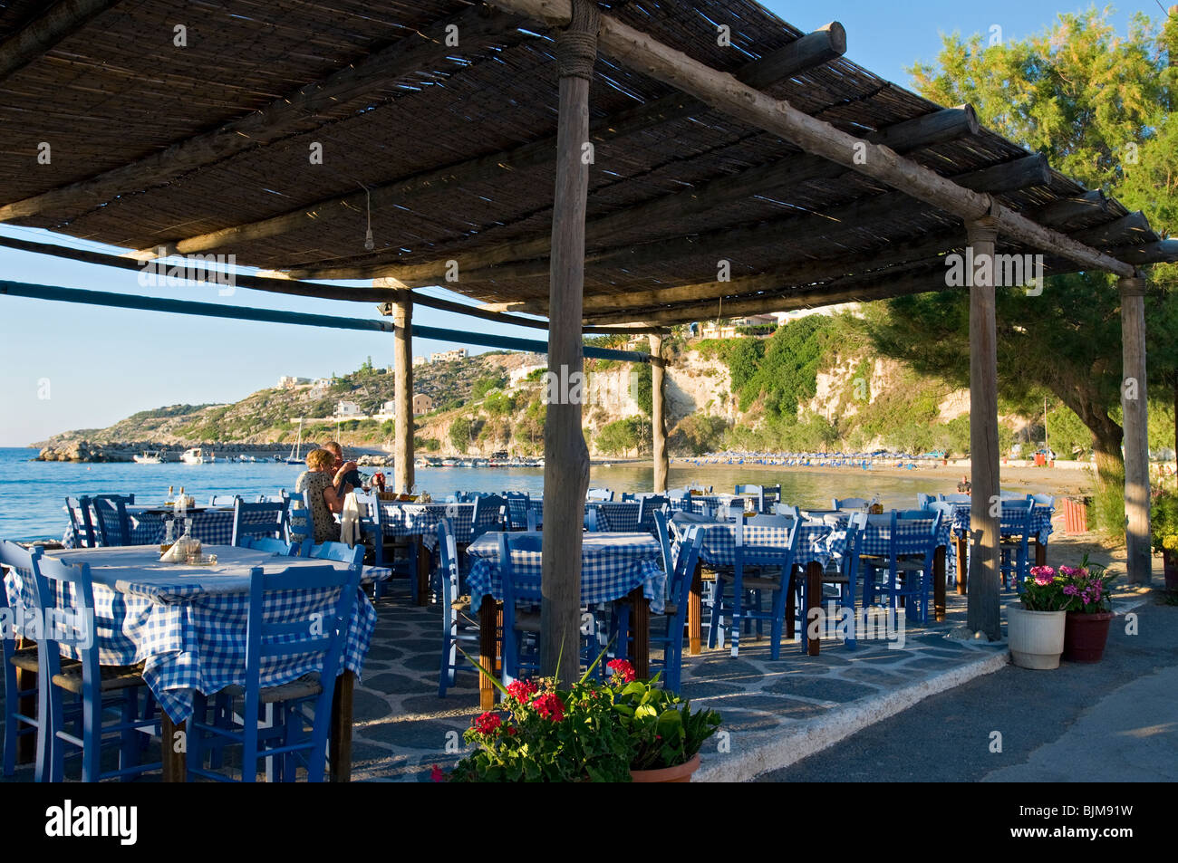 Taverna crete hi-res stock photography and images - Alamy