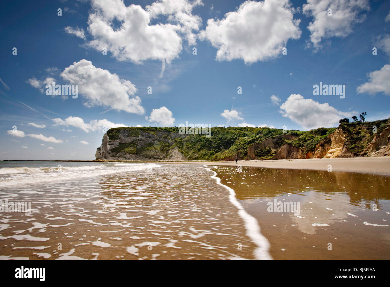 Whitecliff bay isle wight hi-res stock photography and images - Alamy