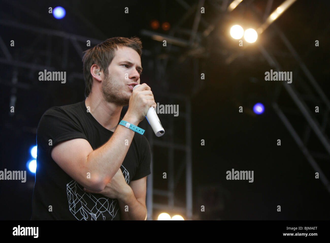 Johannes Strate, singer and frontman of the German pop-rock band ...