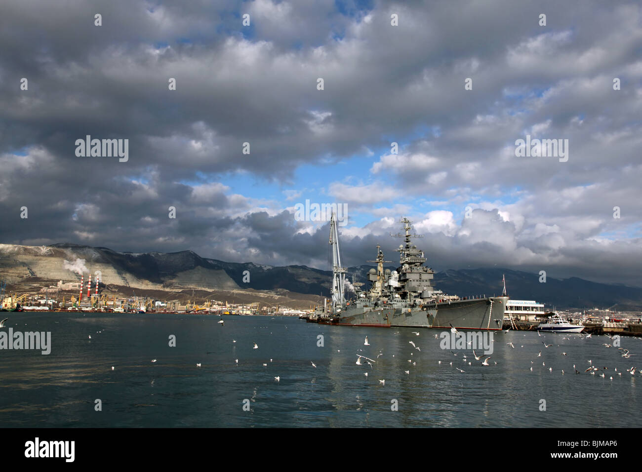 Light of the ship Stock Photo - Alamy