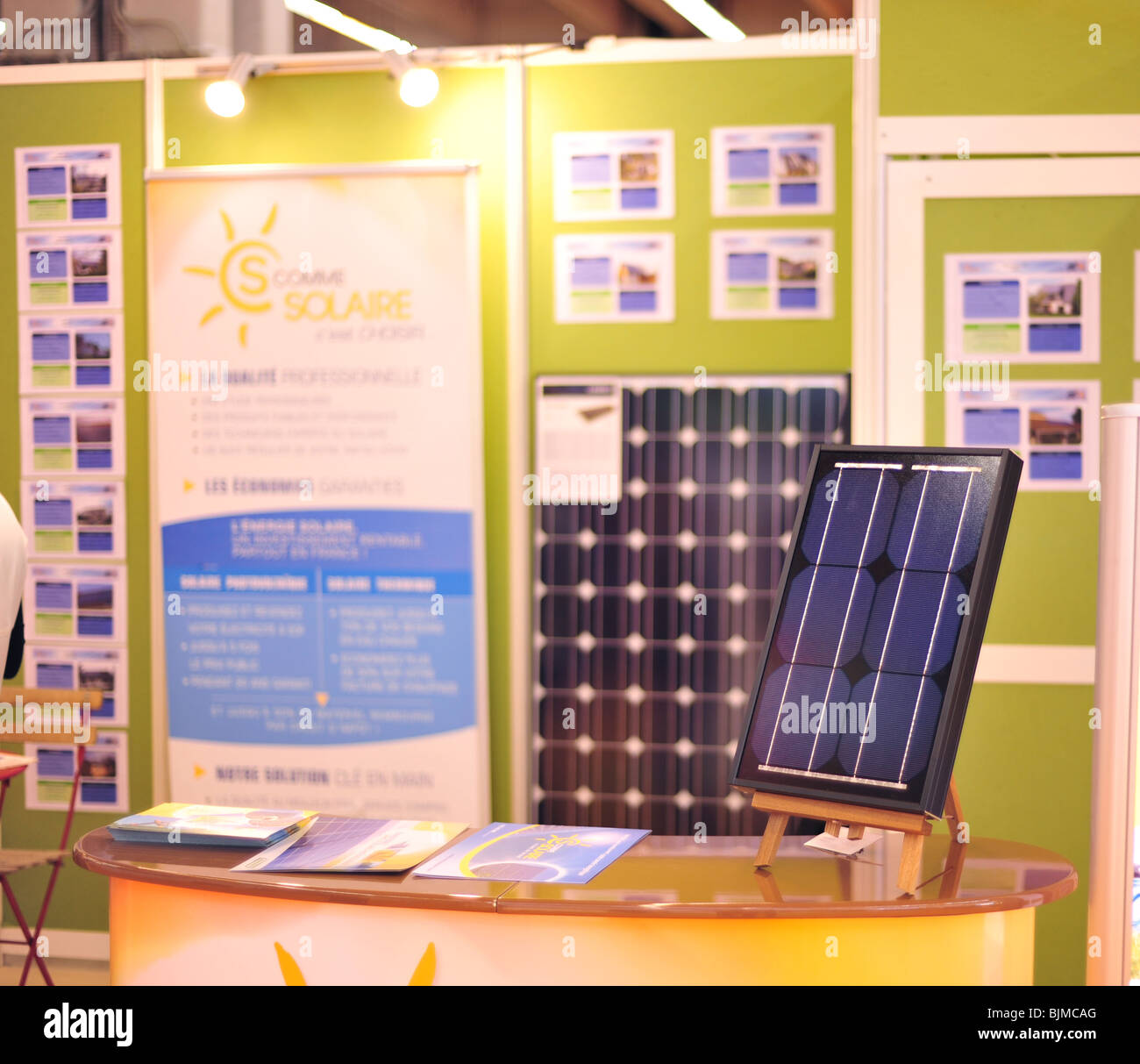 solar panel on display Stock Photo - Alamy