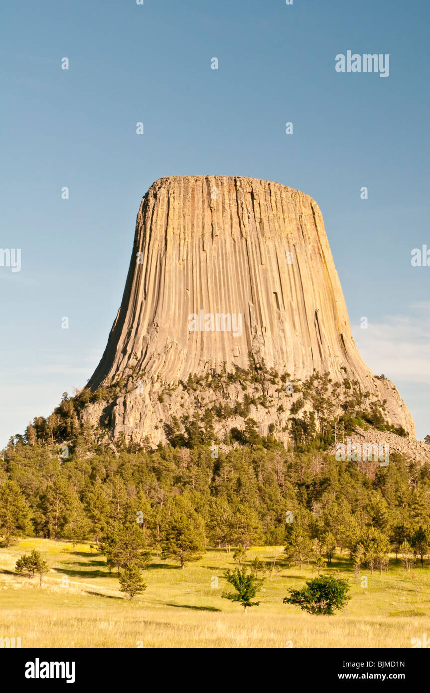Devils Tower National Monument, Wyoming, USA Stock Photo - Alamy