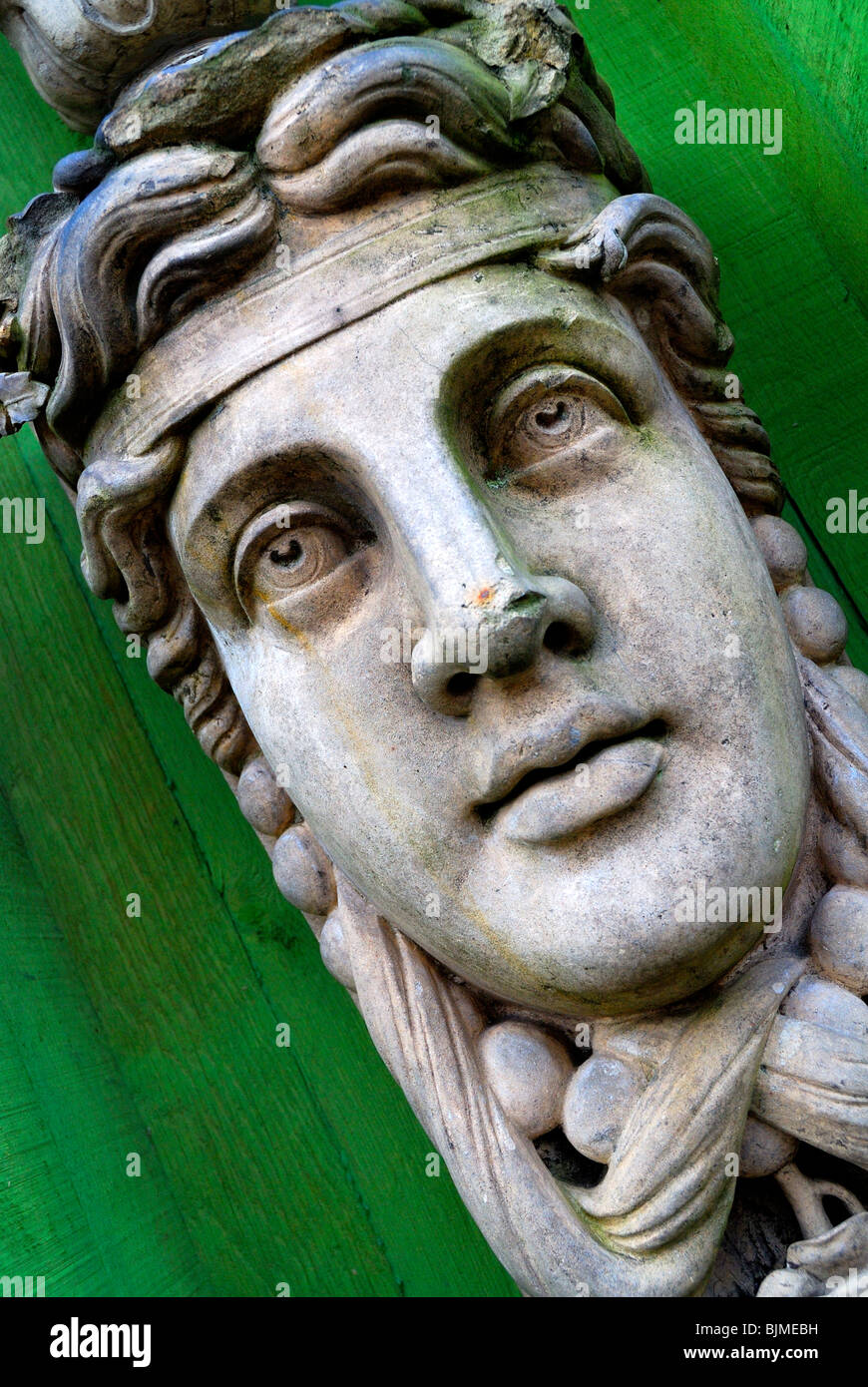 Roman Head Sculpture Stock Photo - Alamy